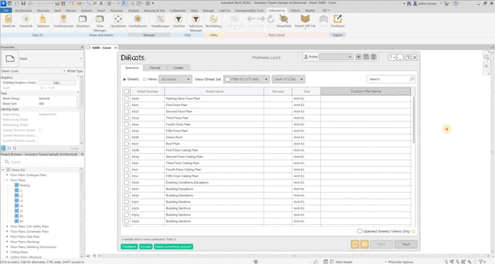 ProSheets Tips - DiRoots.ProSheets.Releases